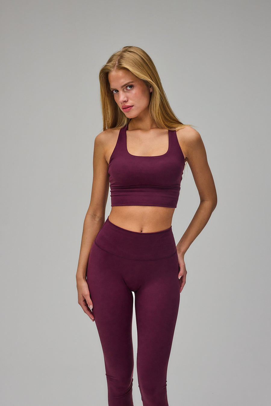 Neaty Bra - Deep Plum | Exercere